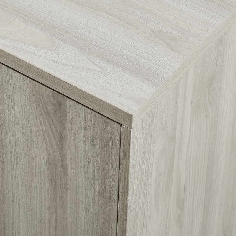 Glenni 2 Door Square Accent Cabinet
